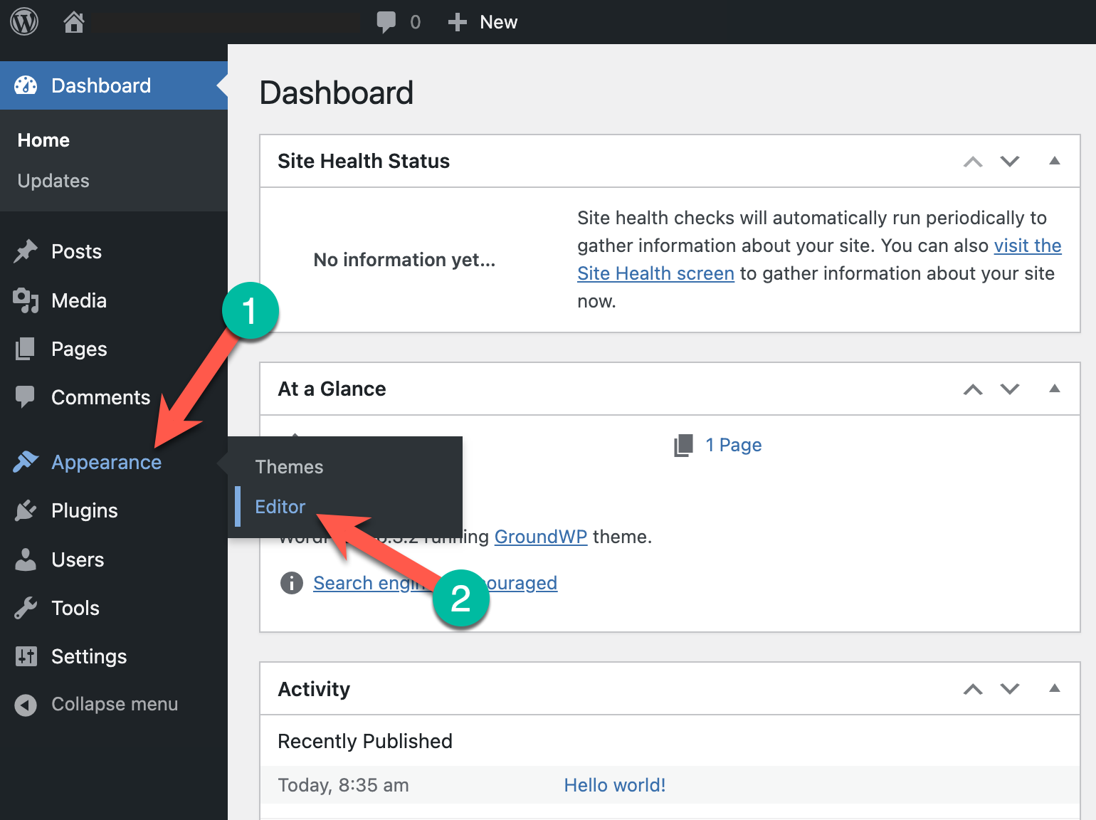 how-to-change-menu-font-size-in-wordpress-block-classic-theme