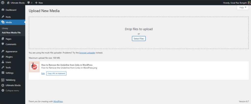 How to Add Images to the WordPress Media Library