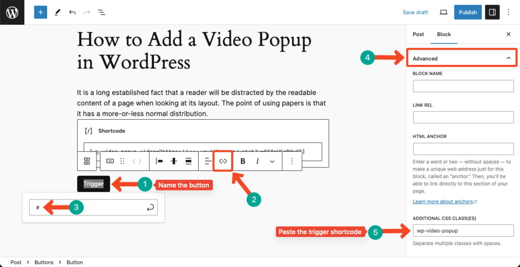 How to Add a Video Popup in WordPress (Easy Steps)