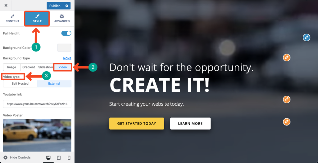How to Add Video Background In WordPress
