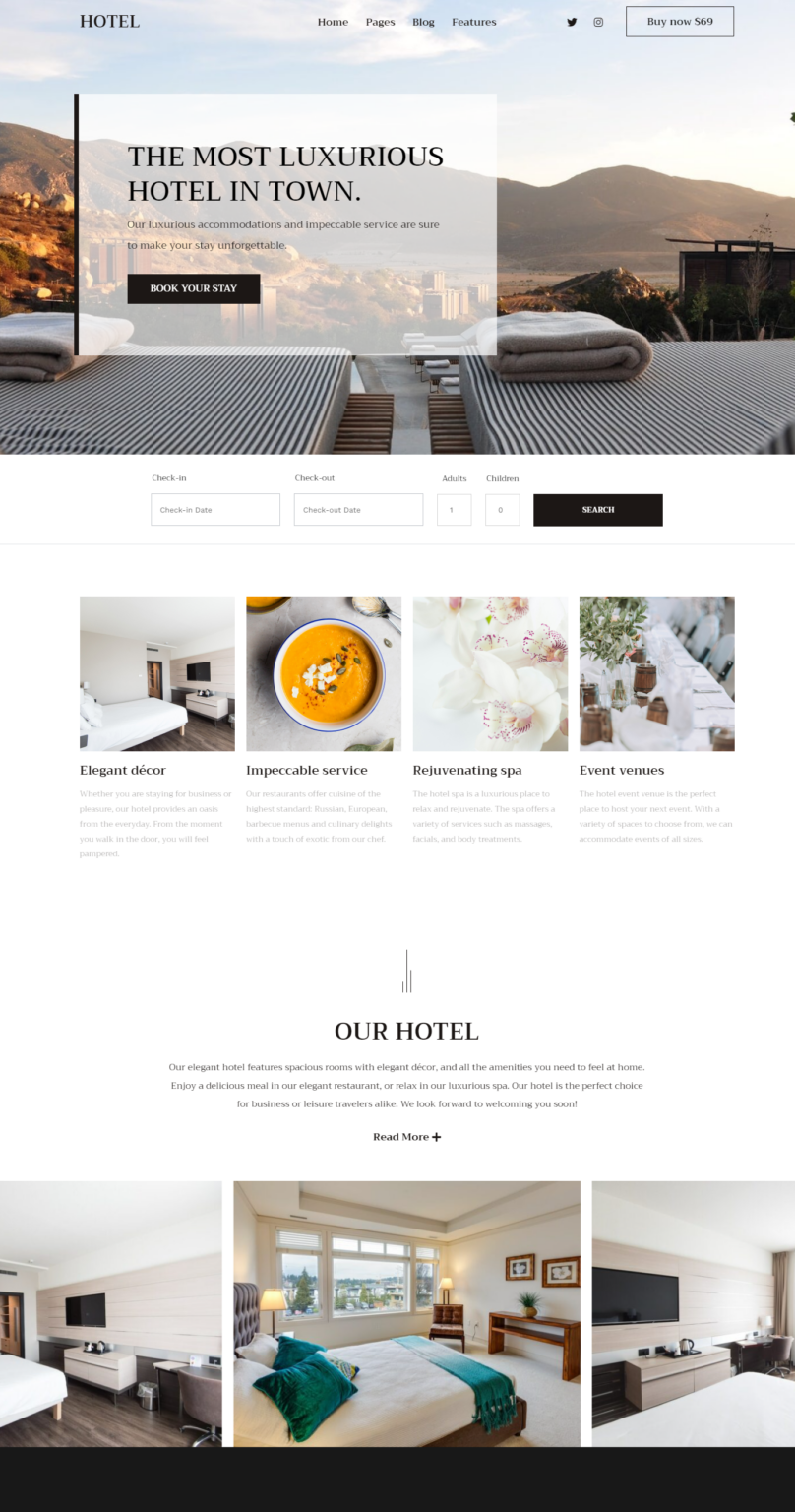 10 Best Hotel and Hotel Booking WordPress Themes (2025)