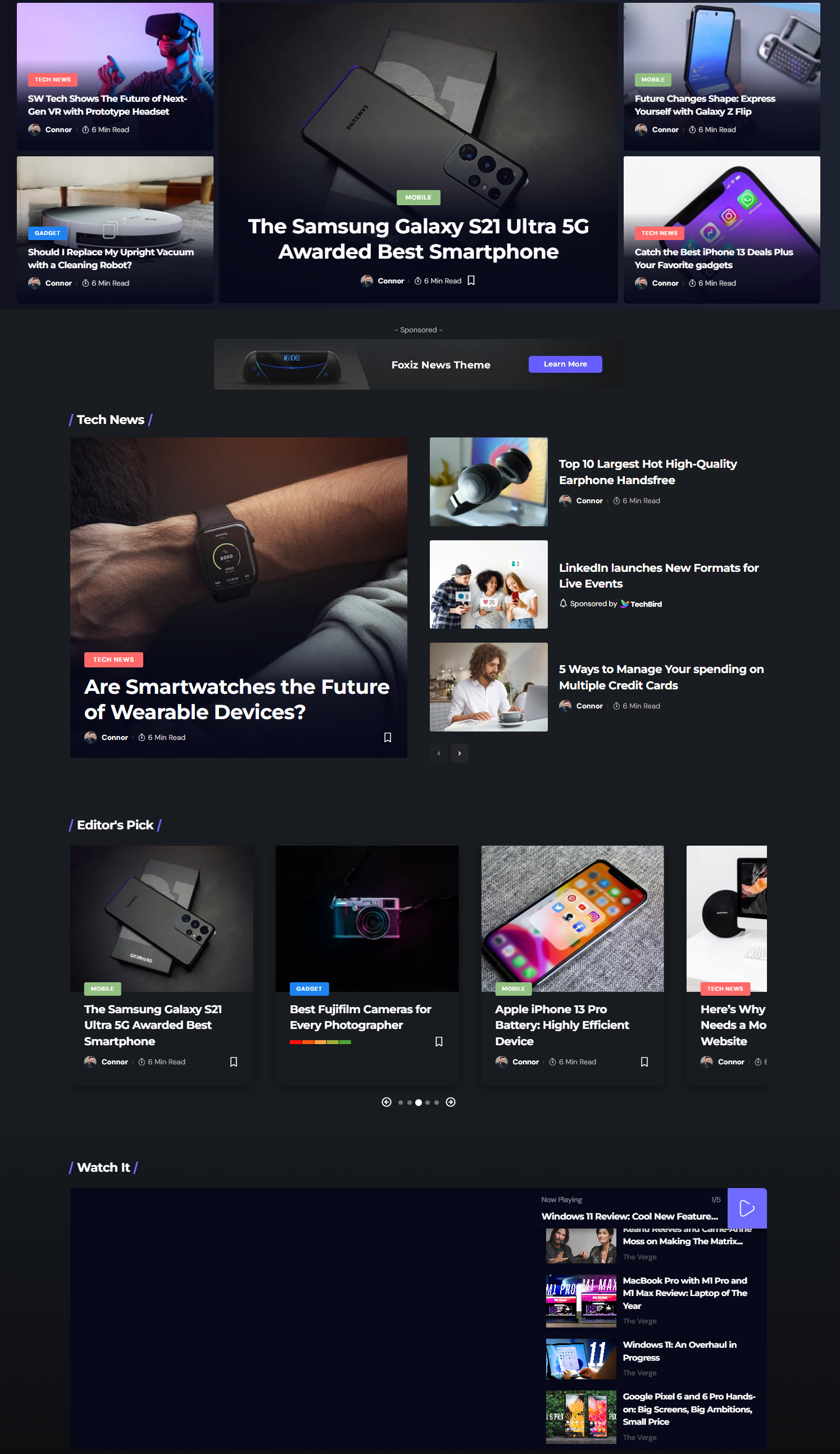 10 Best WordPress Themes for Tech Blog (2025)
