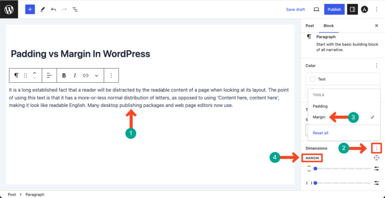 Padding vs Margin In WordPress: What are the Differences?