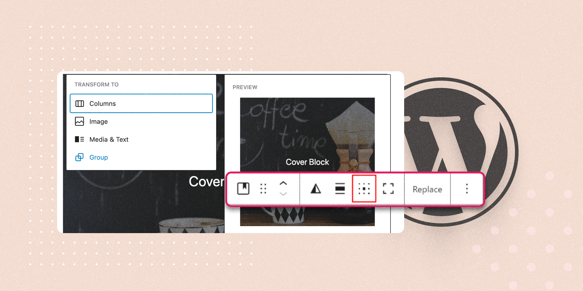 How to Change Text or Content Position in WordPress Cover Block