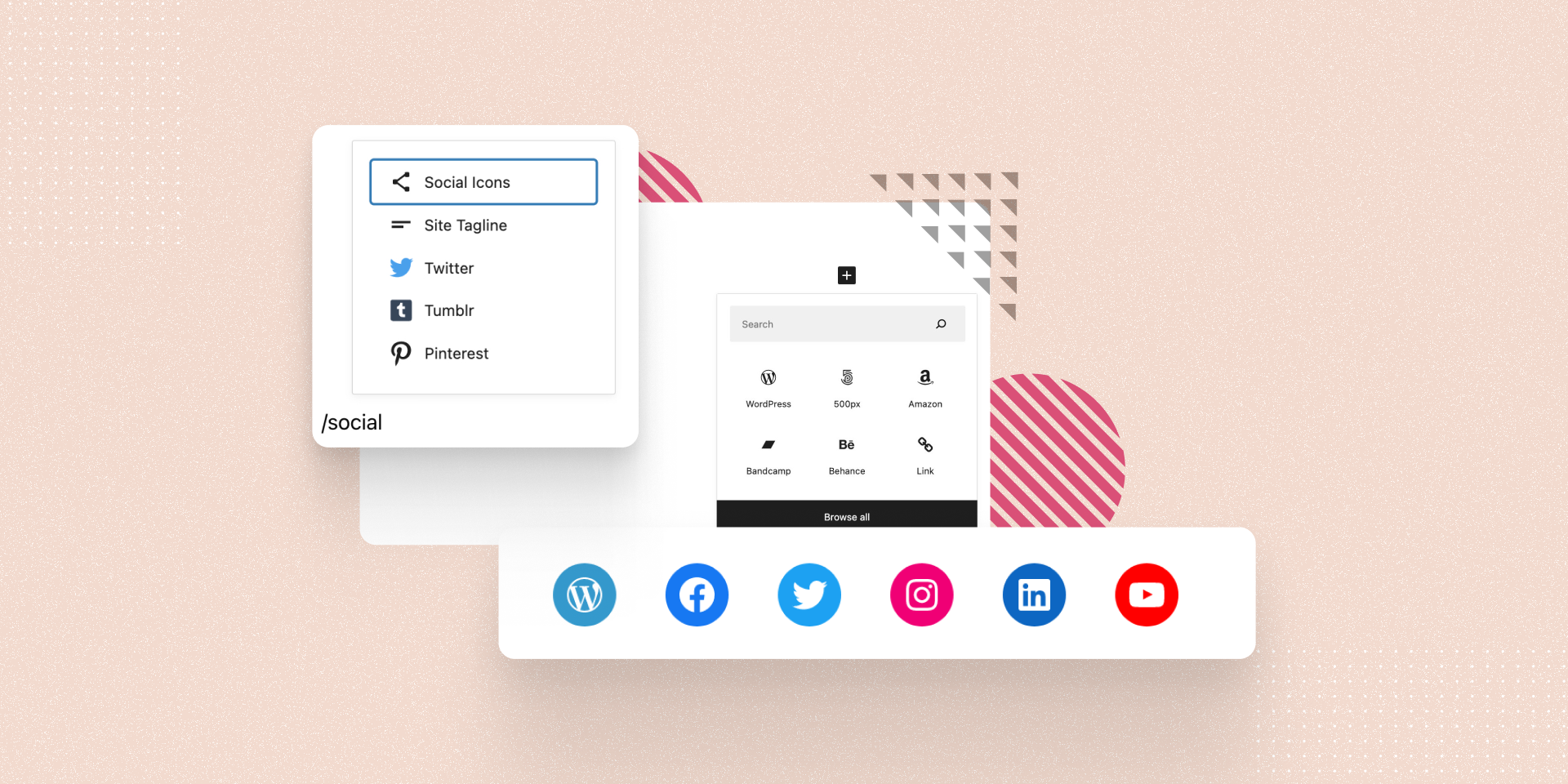 How To Use The Social Icons Block In Wordpress