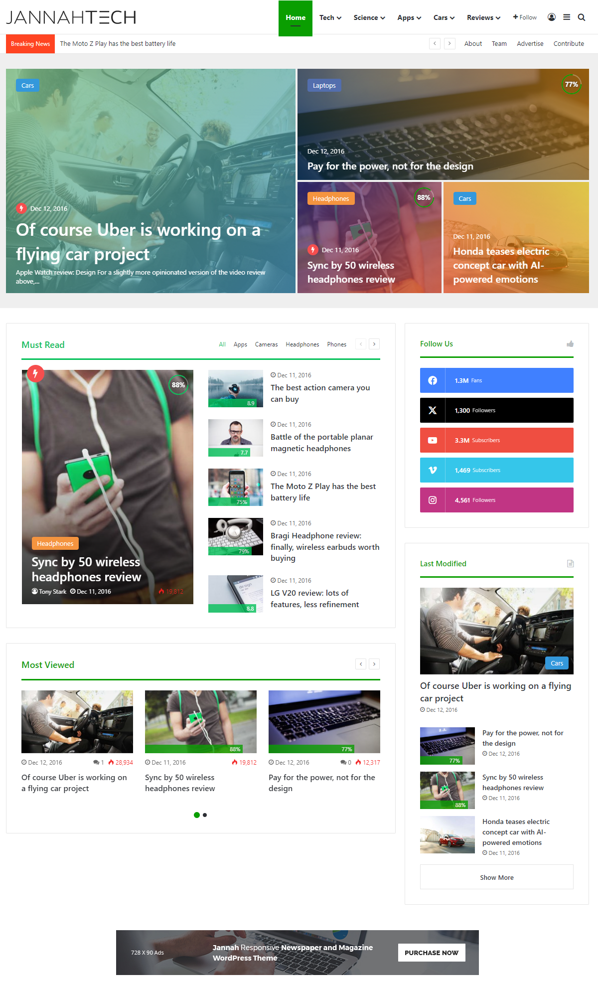 10 Best WordPress Themes for Tech Blog (2025)