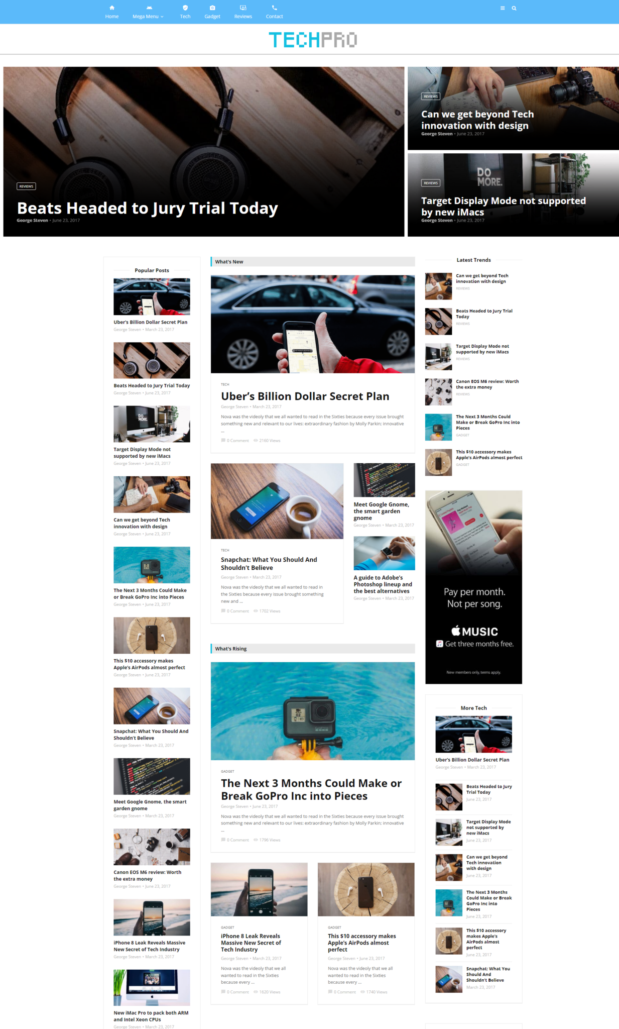 10 Best WordPress Themes for Tech Blog (2025)