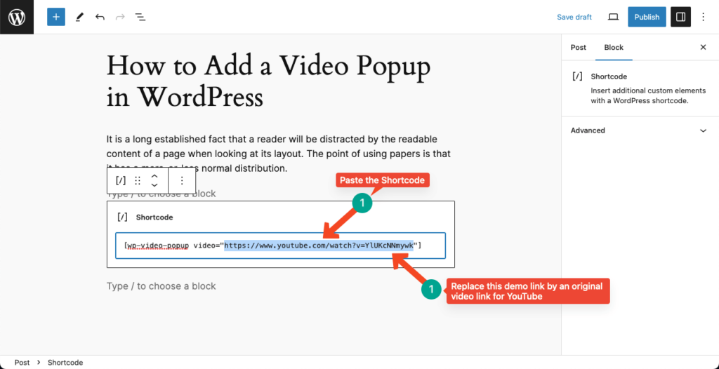 How to Add a Video Popup in WordPress (Easy Steps)