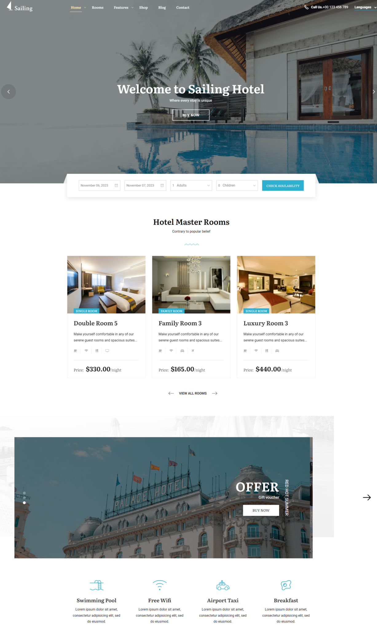 10 Best Hotel and Hotel Booking WordPress Themes (2025)
