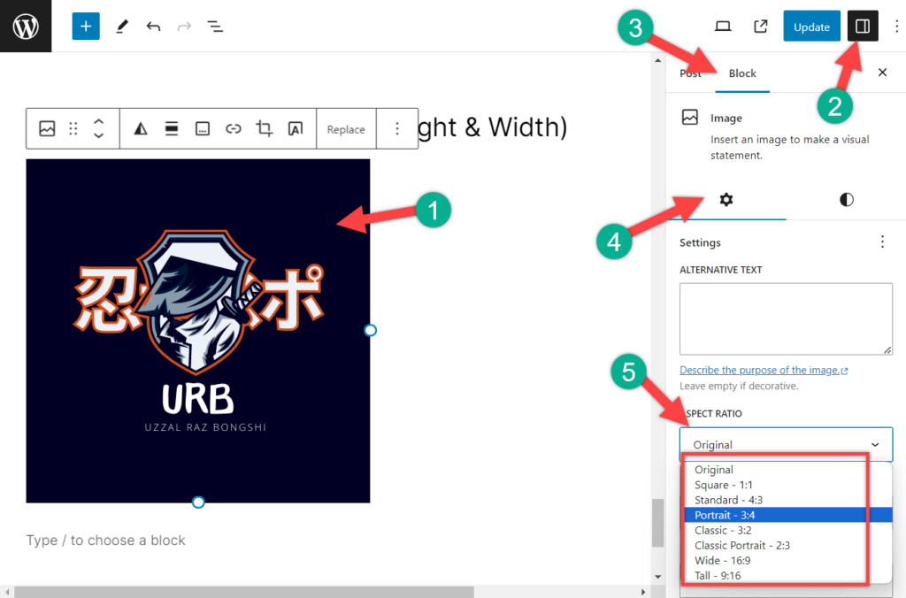 How to Resize Blocks in WordPress (Height & Width)