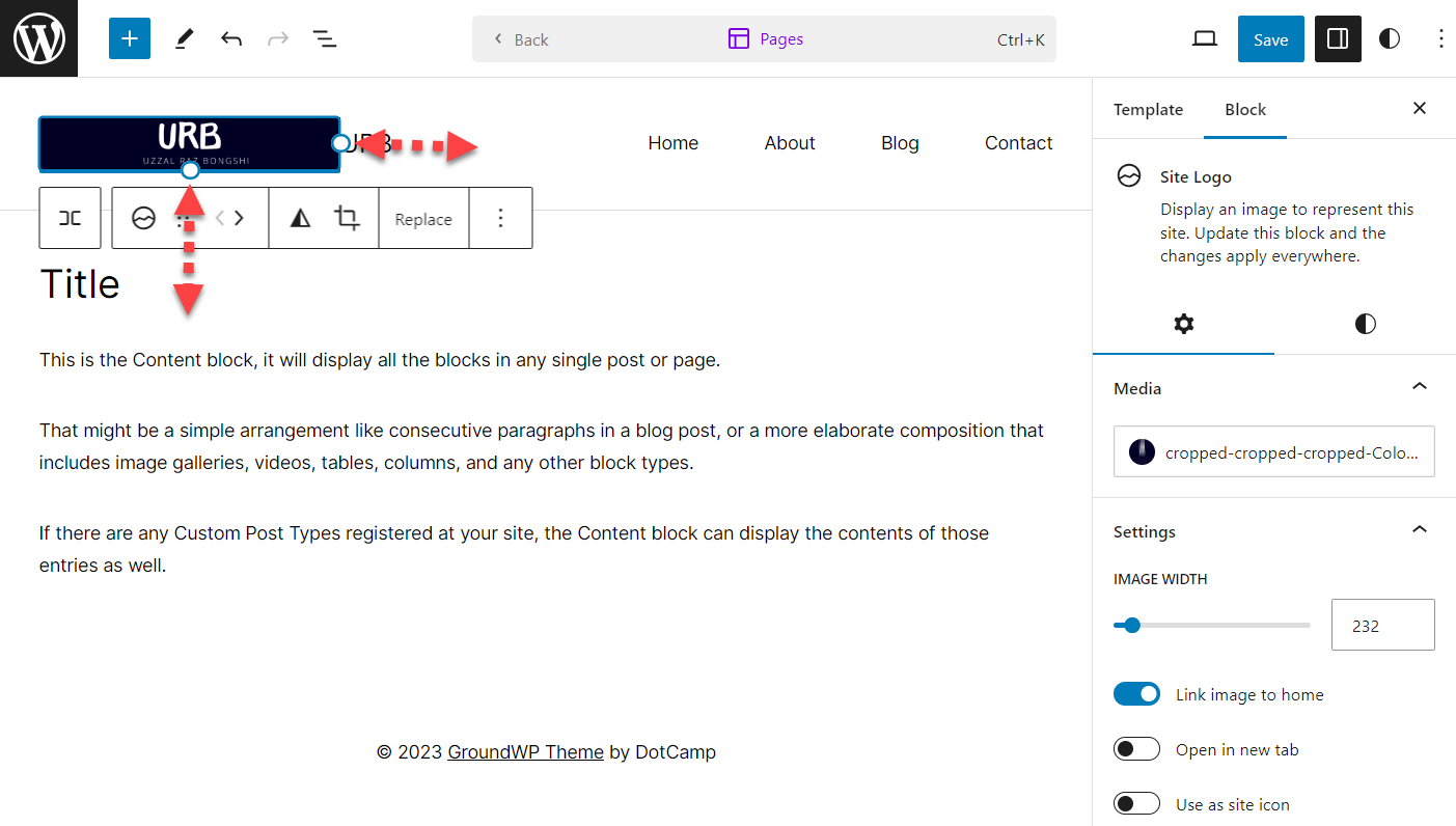 How to Change WordPress Logo Size (For Any Theme)