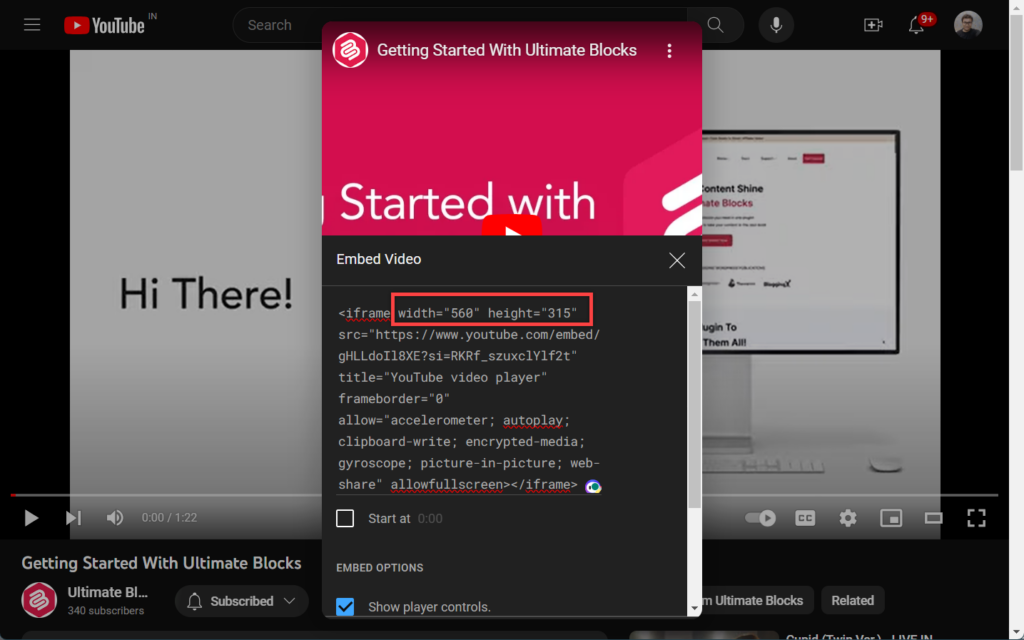 How to Change YouTube Embed Size in WordPress