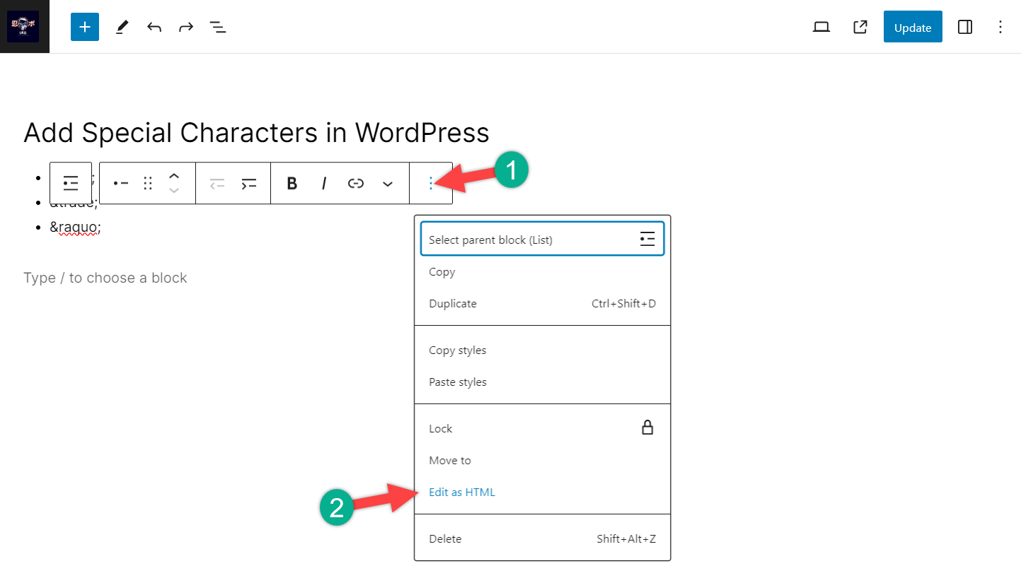How to Add Special Characters in WordPress Posts (2 Methods)