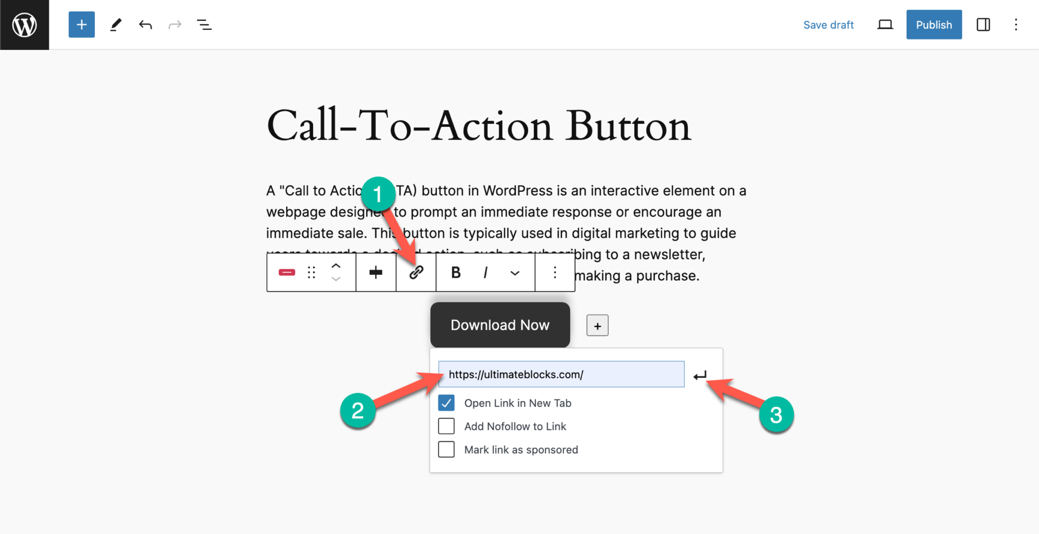 How To Add Call-To-Action Buttons In WordPress (2 Ways)