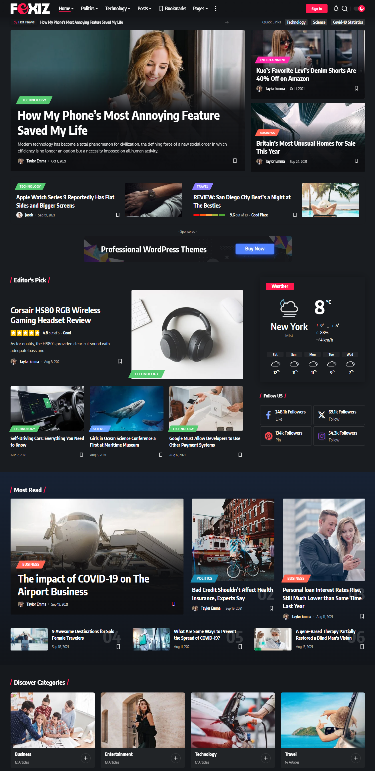10 Best WordPress Newspaper Themes (2025)