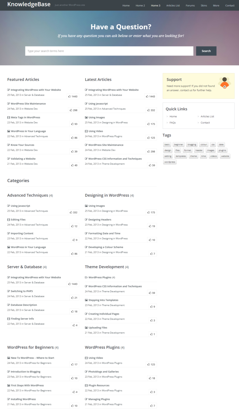 10 Best Knowledge Base WordPress Themes (2025)