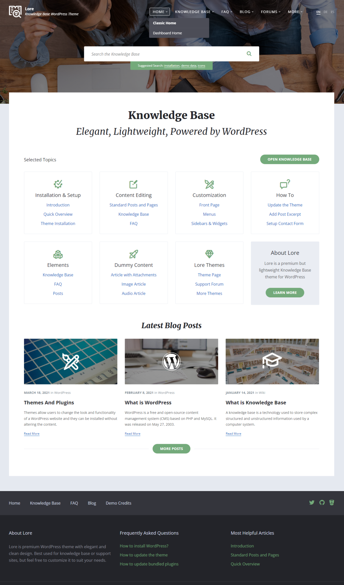 10 Best Knowledge Base WordPress Themes (2025)
