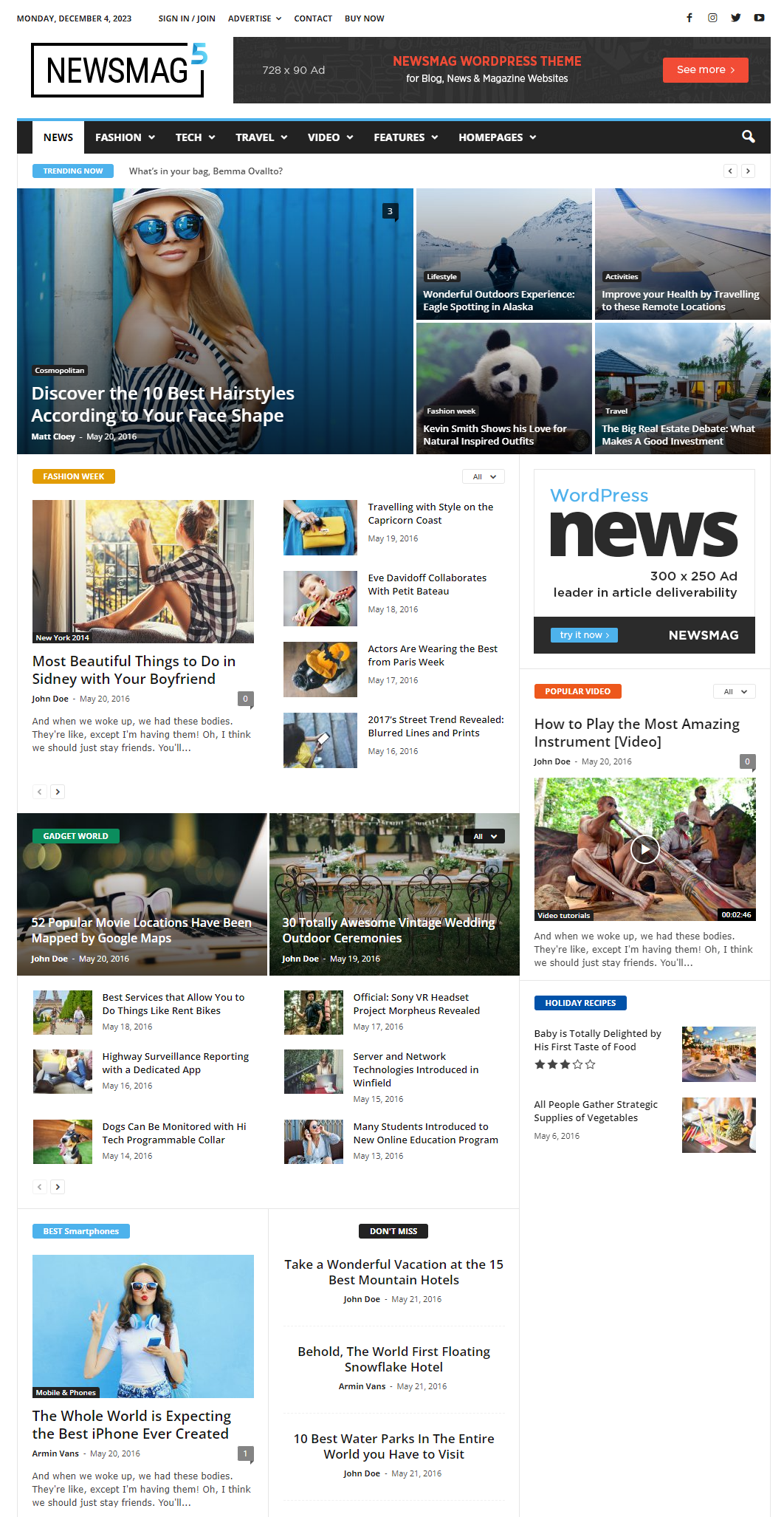 10 Best WordPress Newspaper Themes (2025)