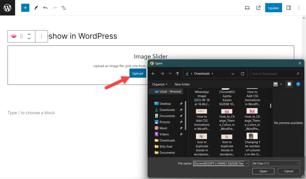 How to Add a Slideshow in WordPress
