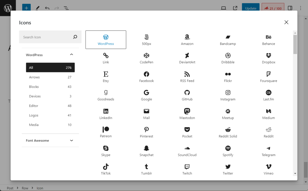How to Add Icon to Heading in WordPress