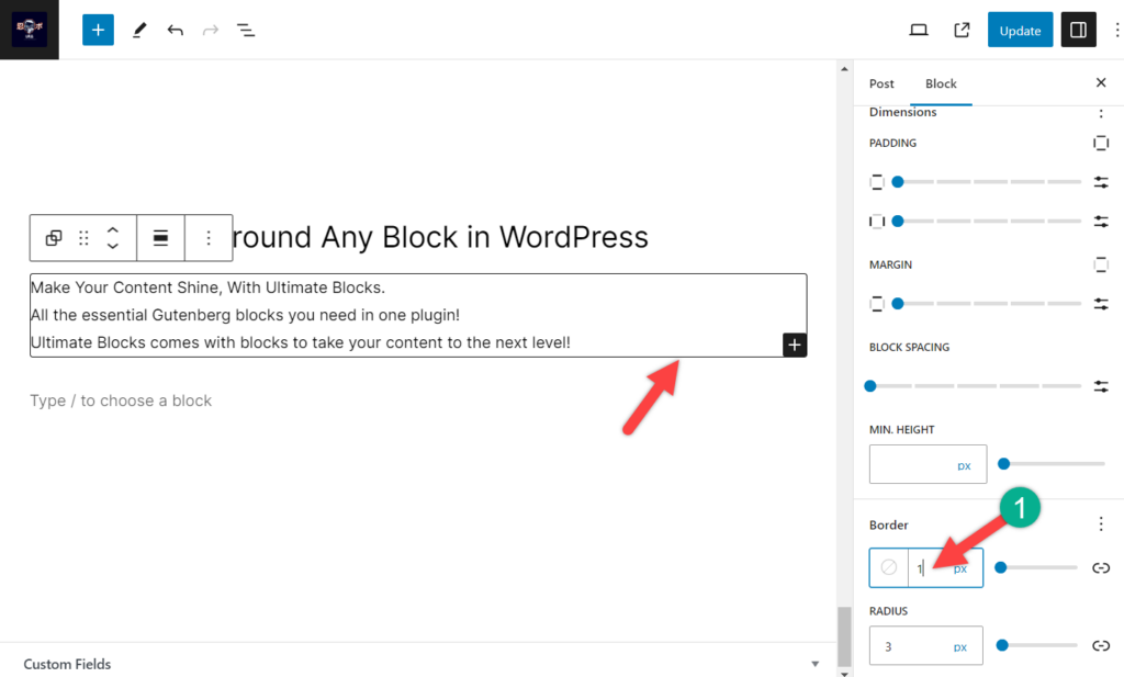 How to Add Borders Around Any Block in WordPress