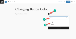 How to Change Button Color in WordPress (Easy Ways)
