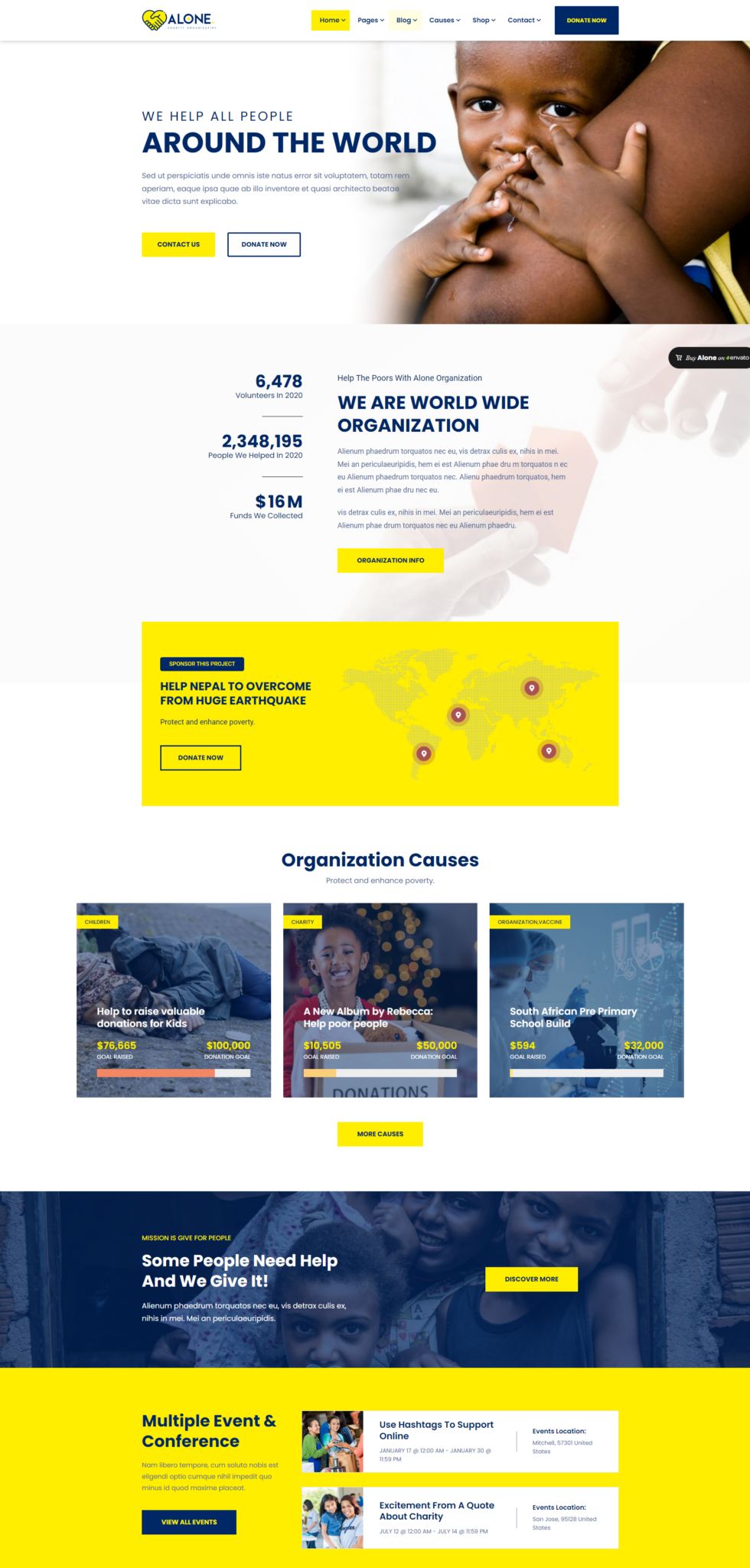 10 Best Charity and Non-Profit WordPress Themes (2025)