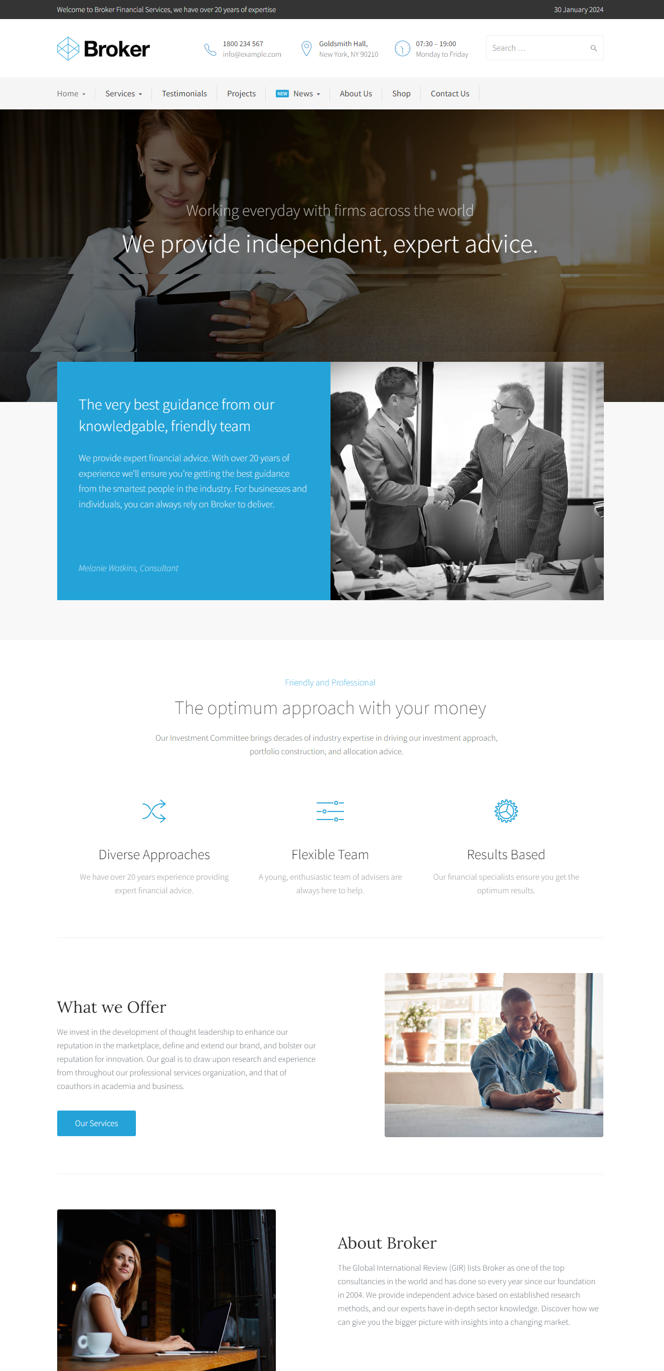 10 Best WordPress Themes for Financial Websites (2026)