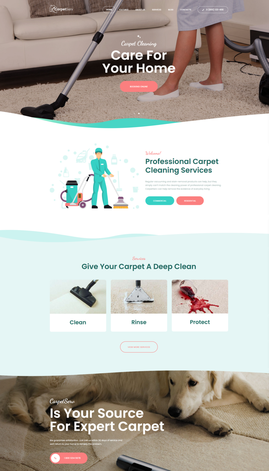 10 Best WordPress Themes for Cleaning Services (2025)