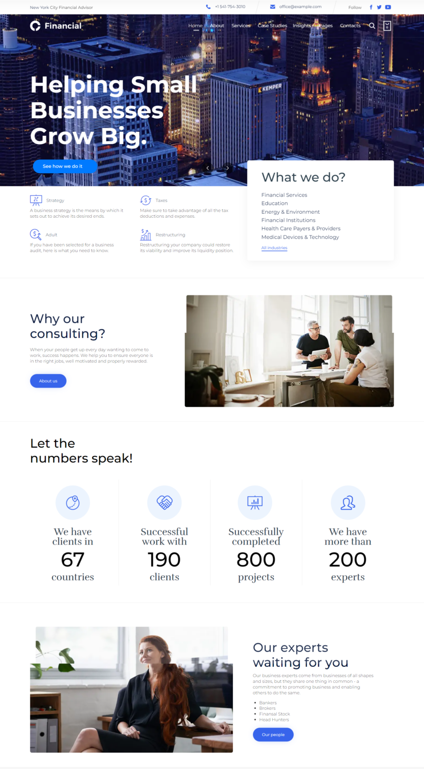 10 Best Consulting WordPress Themes (2025)