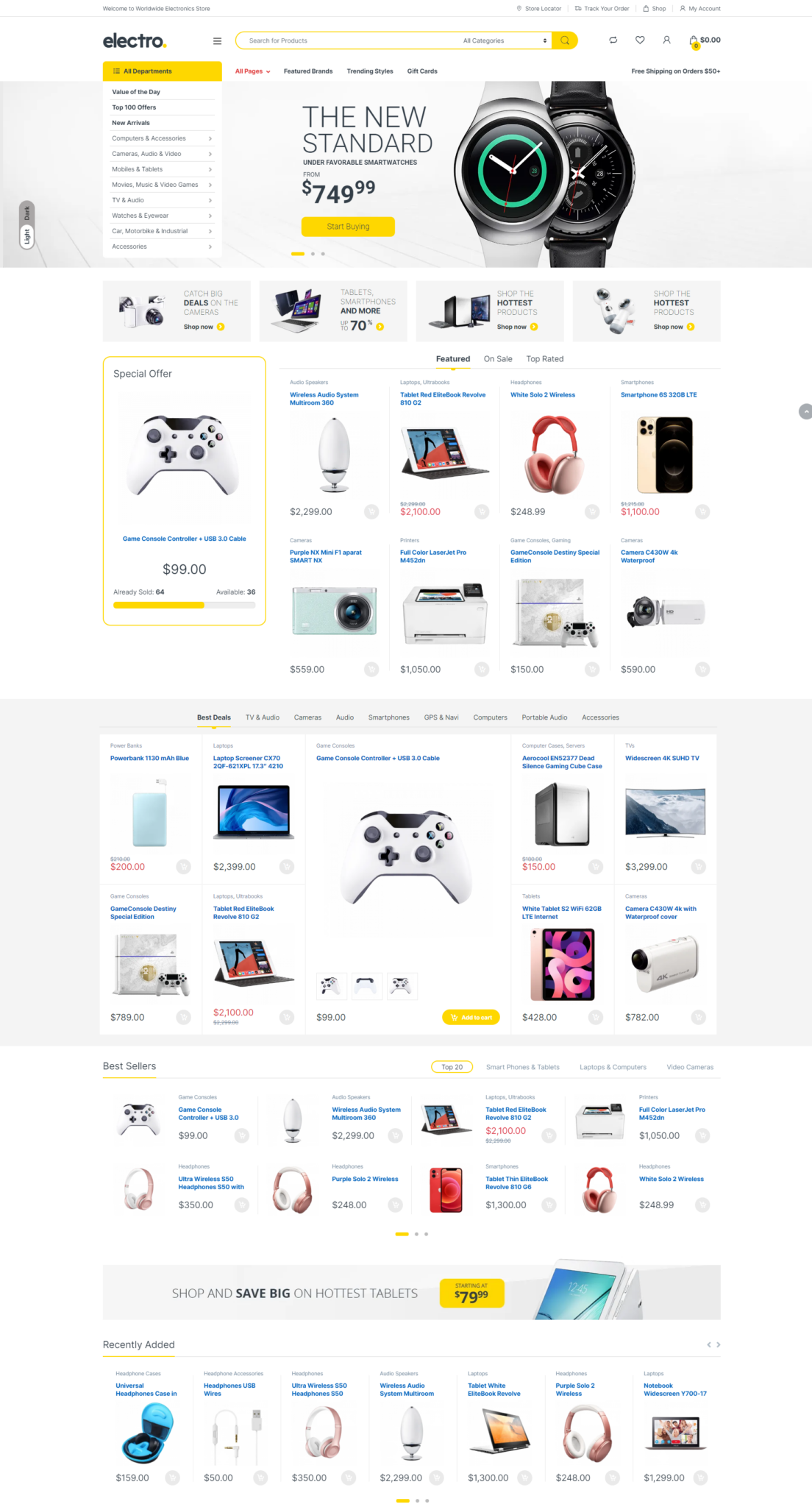 10 Best Electronic Gadget WordPress Themes (2025)