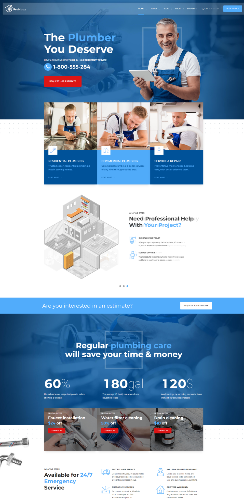 10 Best Plumber WordPress Themes (2026)