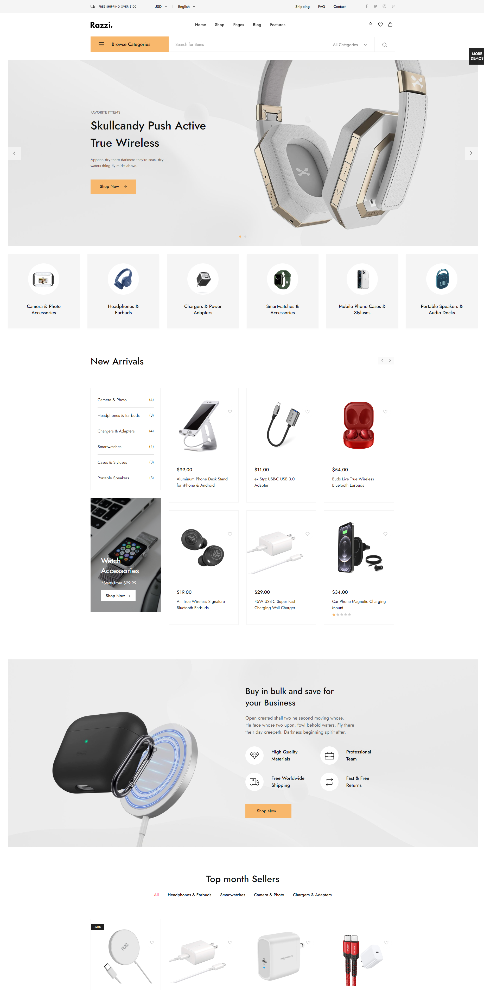 10 Best Electronic Gadget WordPress Themes (2025)