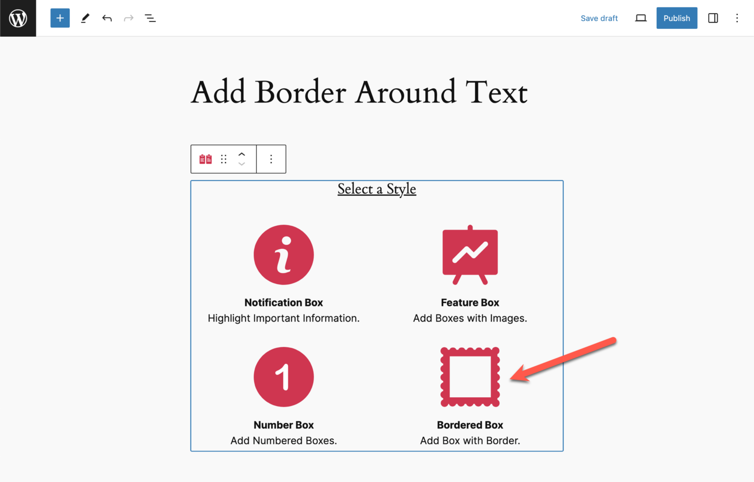 How To Add Border Around Text In WordPress (Two Ways)