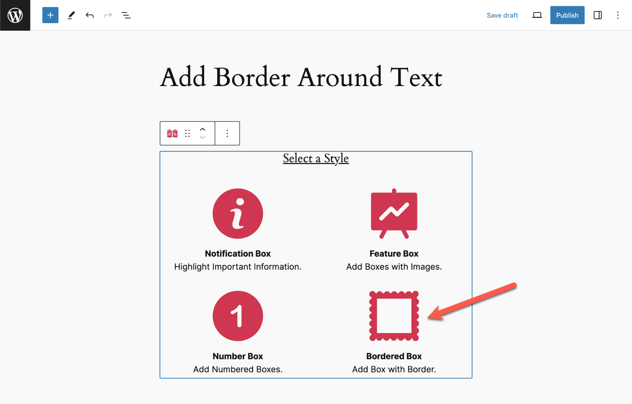 How To Add Border Around Text In WordPress (Two Ways)