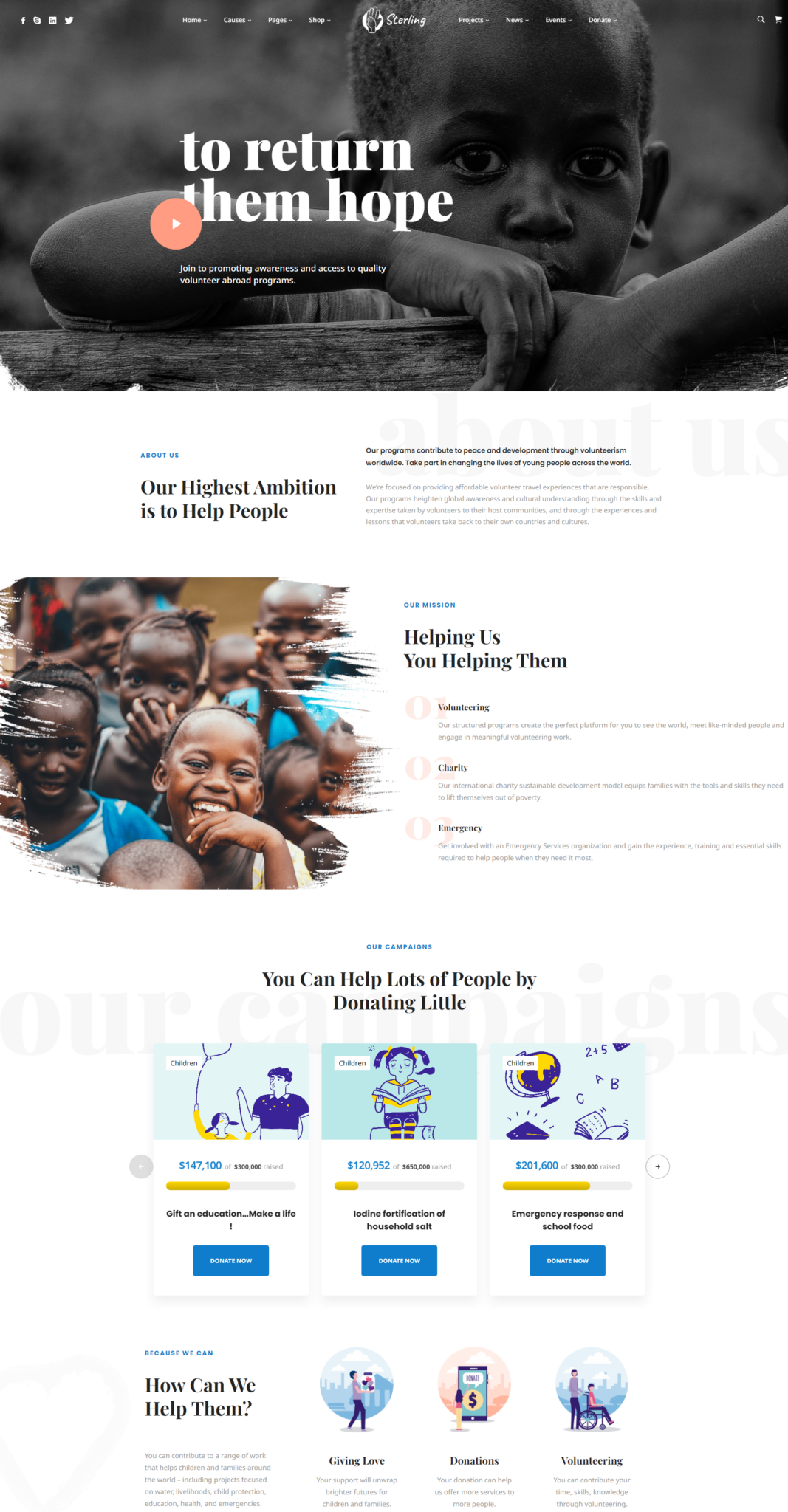 10 Best Charity and Non-Profit WordPress Themes (2025)
