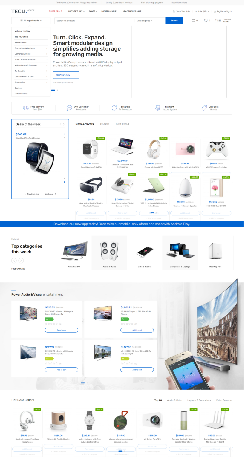 10 Best Electronic Gadget WordPress Themes (2025)