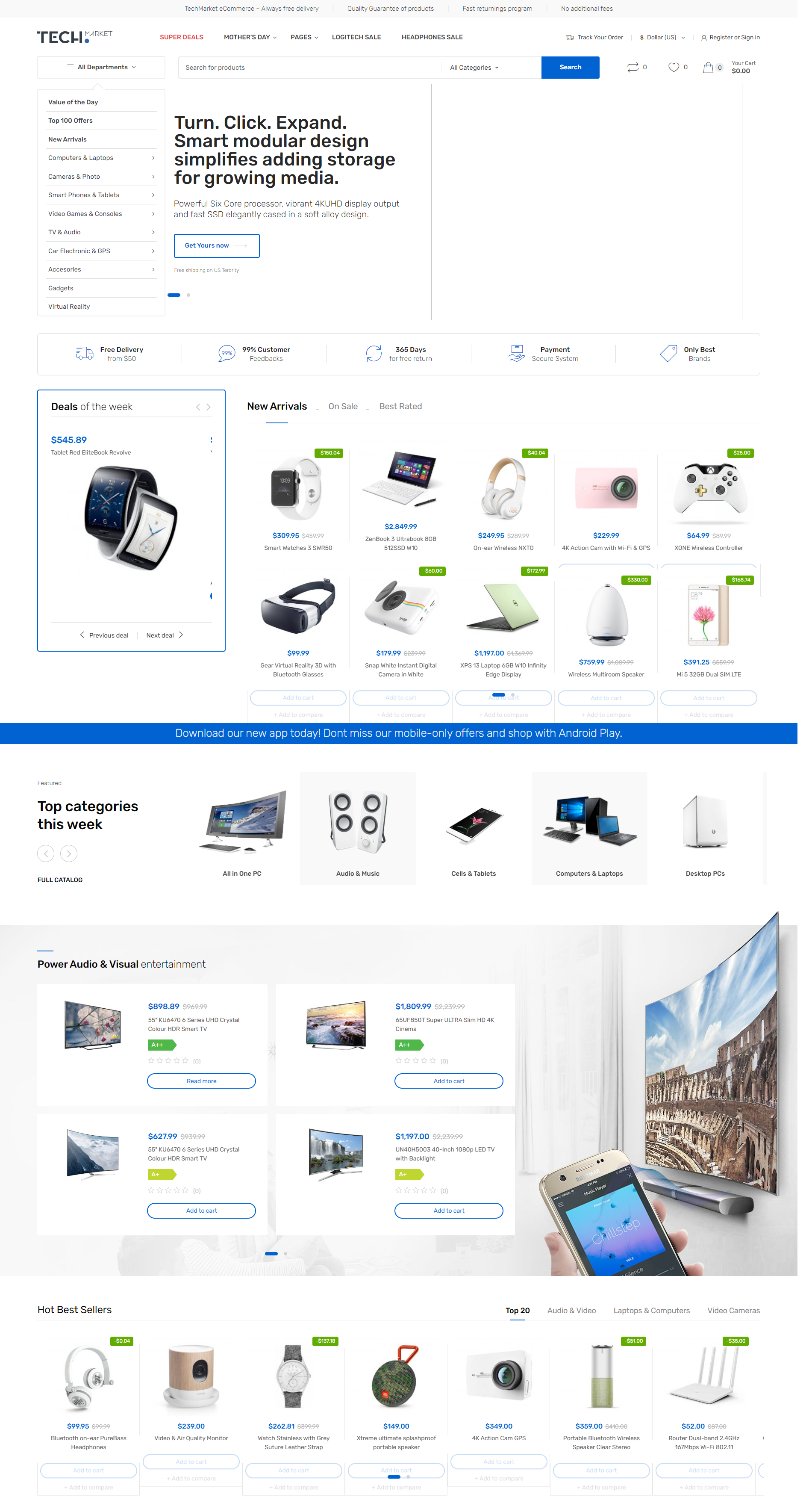 10 Best Electronic Gadget WordPress Themes (2025)