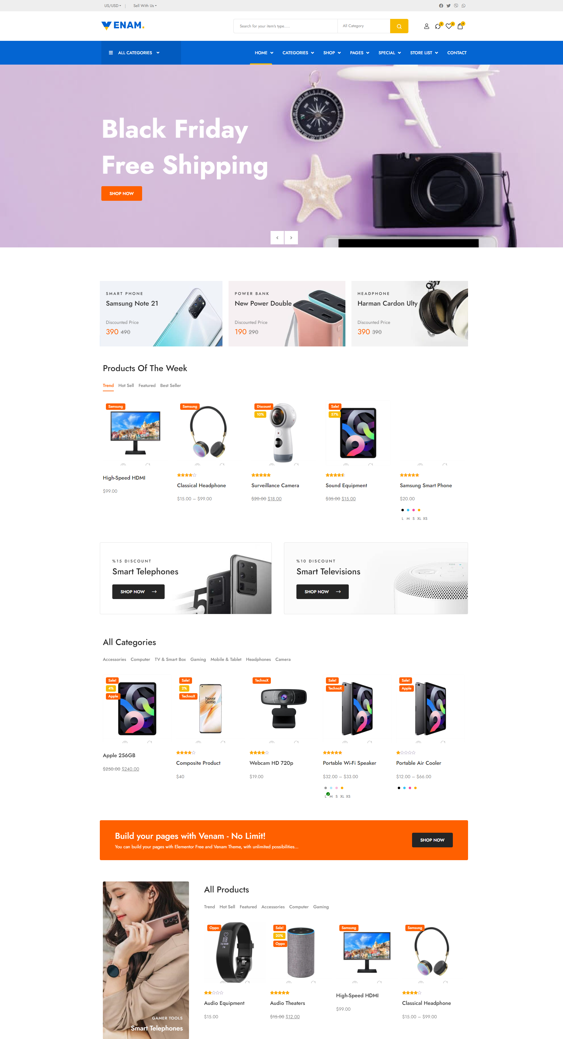 10 Best Electronic Gadget WordPress Themes (2025)