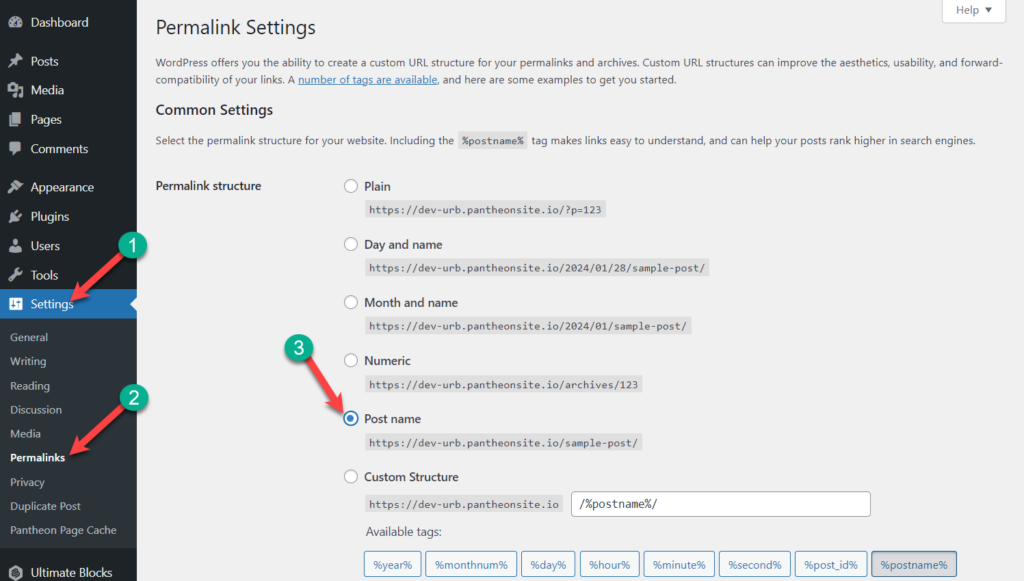 How To Remove Date From Wordpress Urls