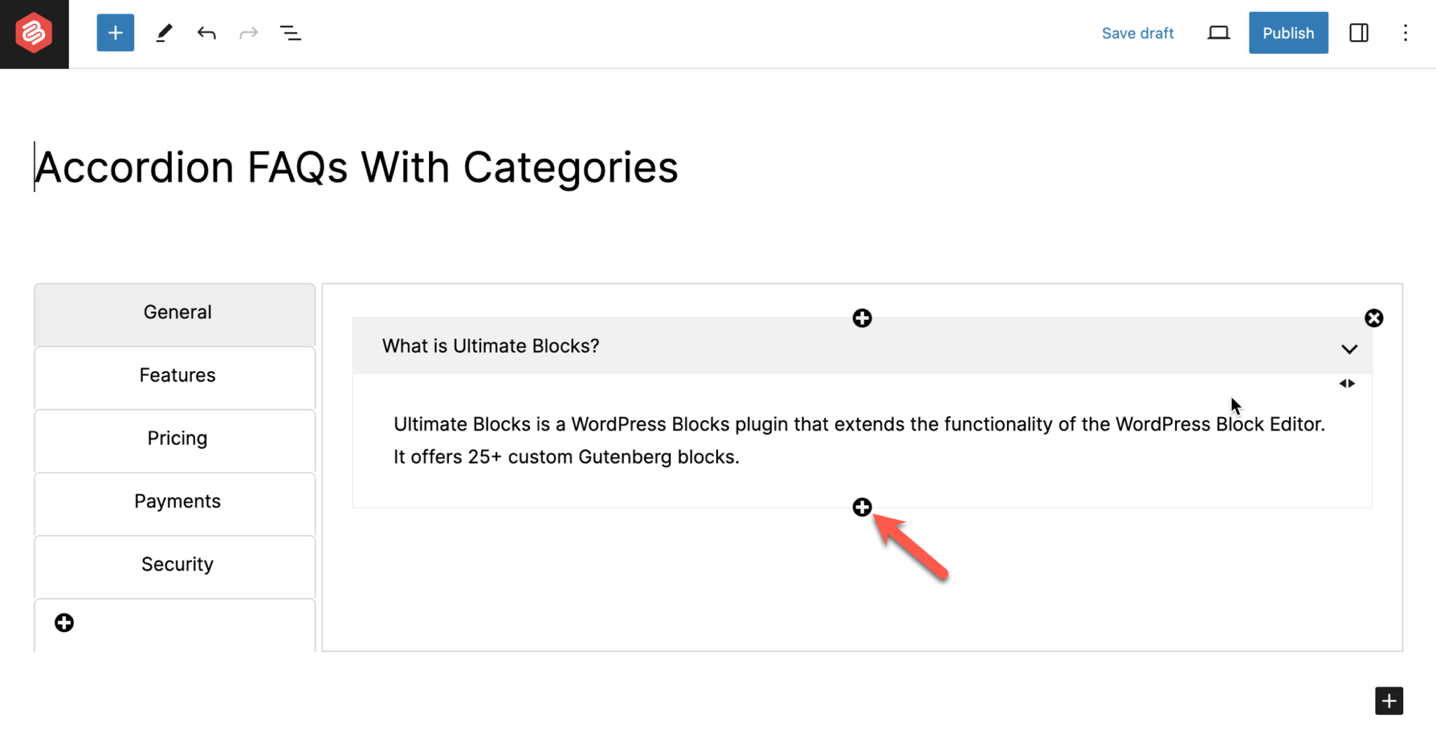 How to Add Accordion FAQs with Categories in WordPress