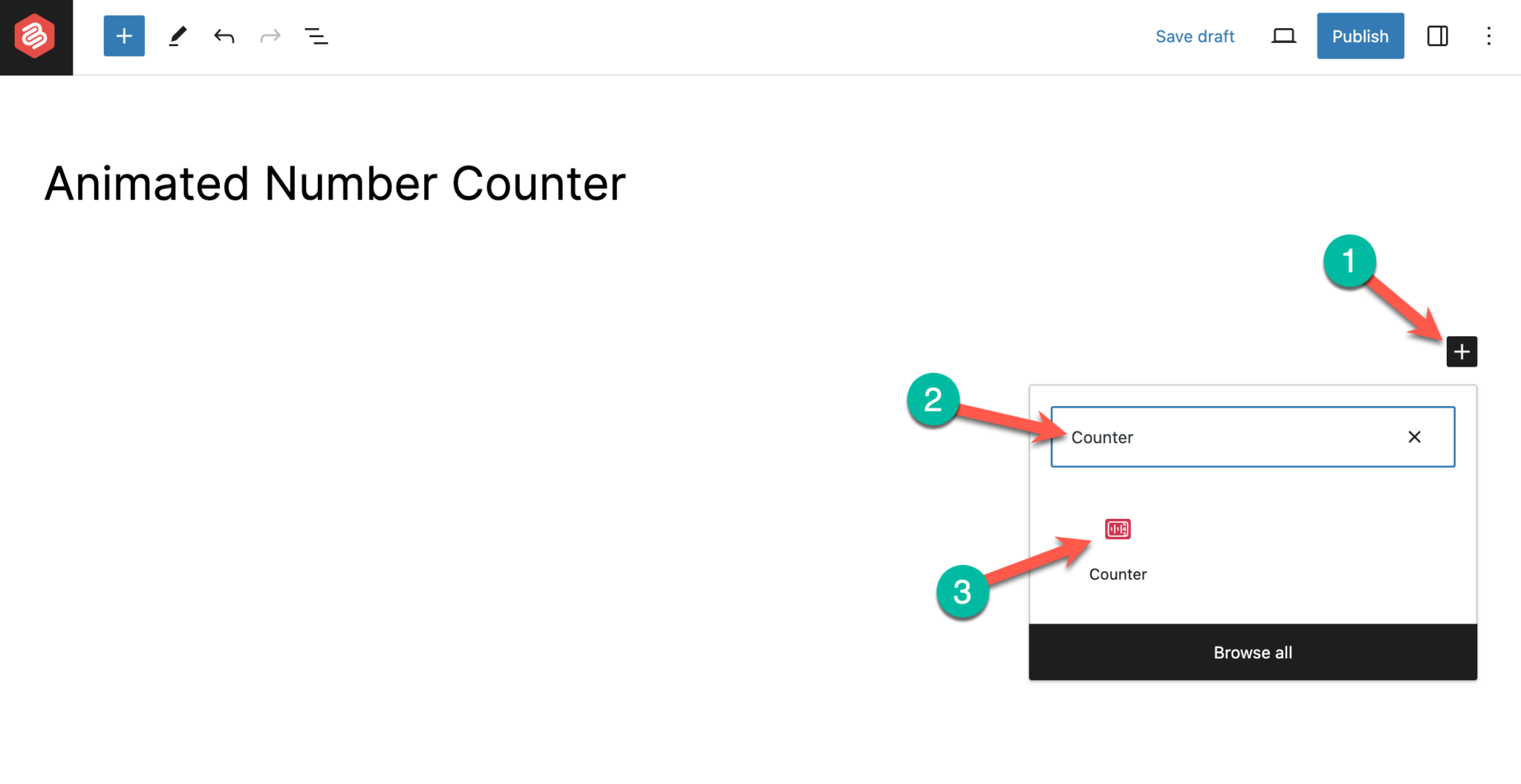 How to Add Animated Number Counter in WordPress