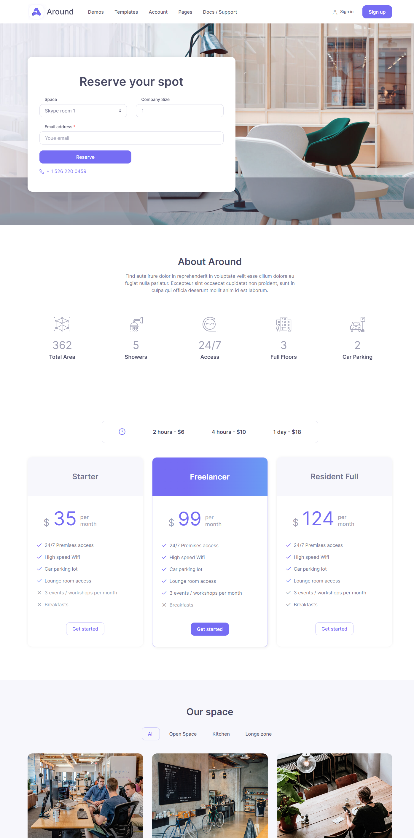 9 Best Coworking Space WordPress Themes (2025)