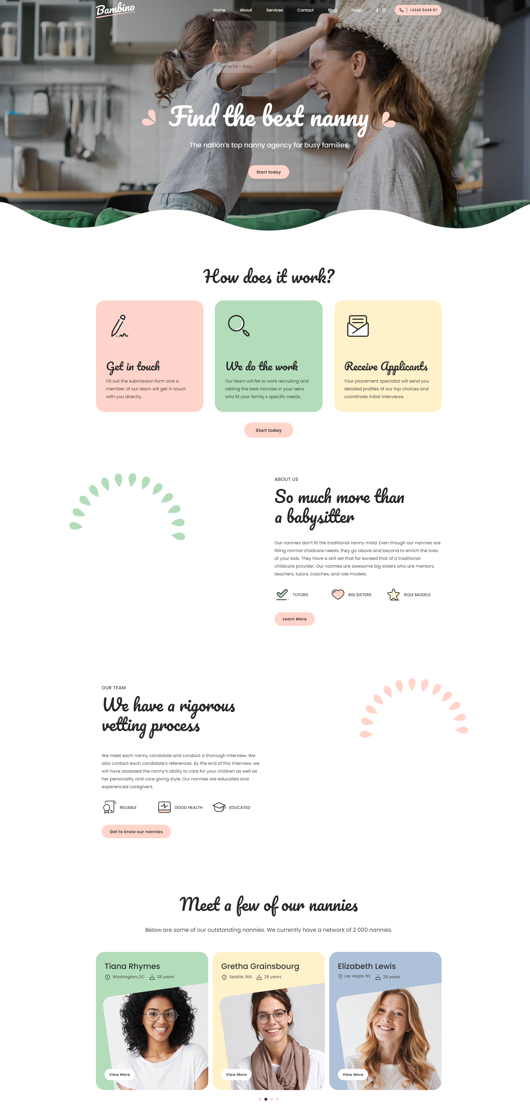 7 Best Babysitter and Daycare WordPress Themes (2025)