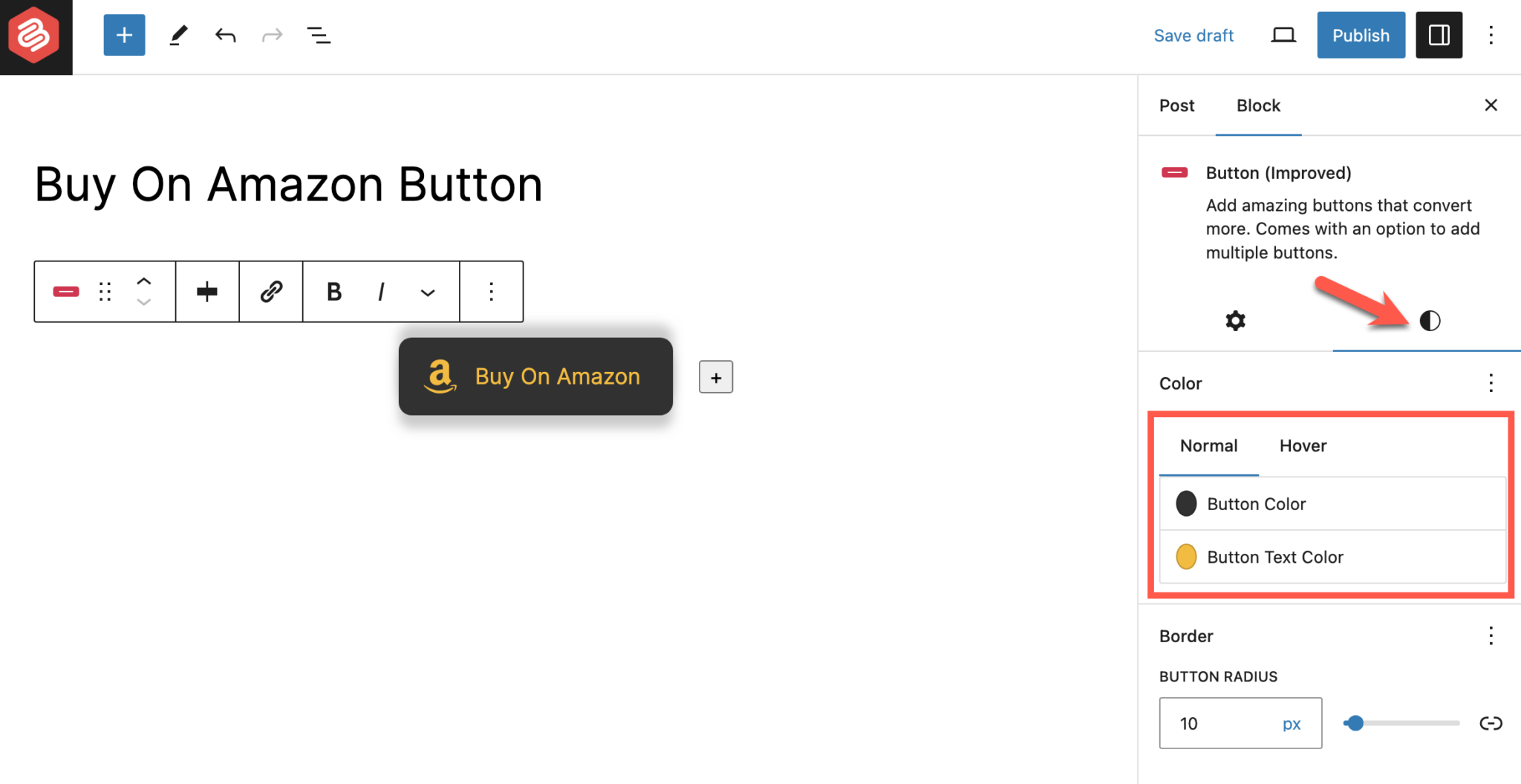How To Add "Buy On Amazon" Button In WordPress - Ultimate Blocks