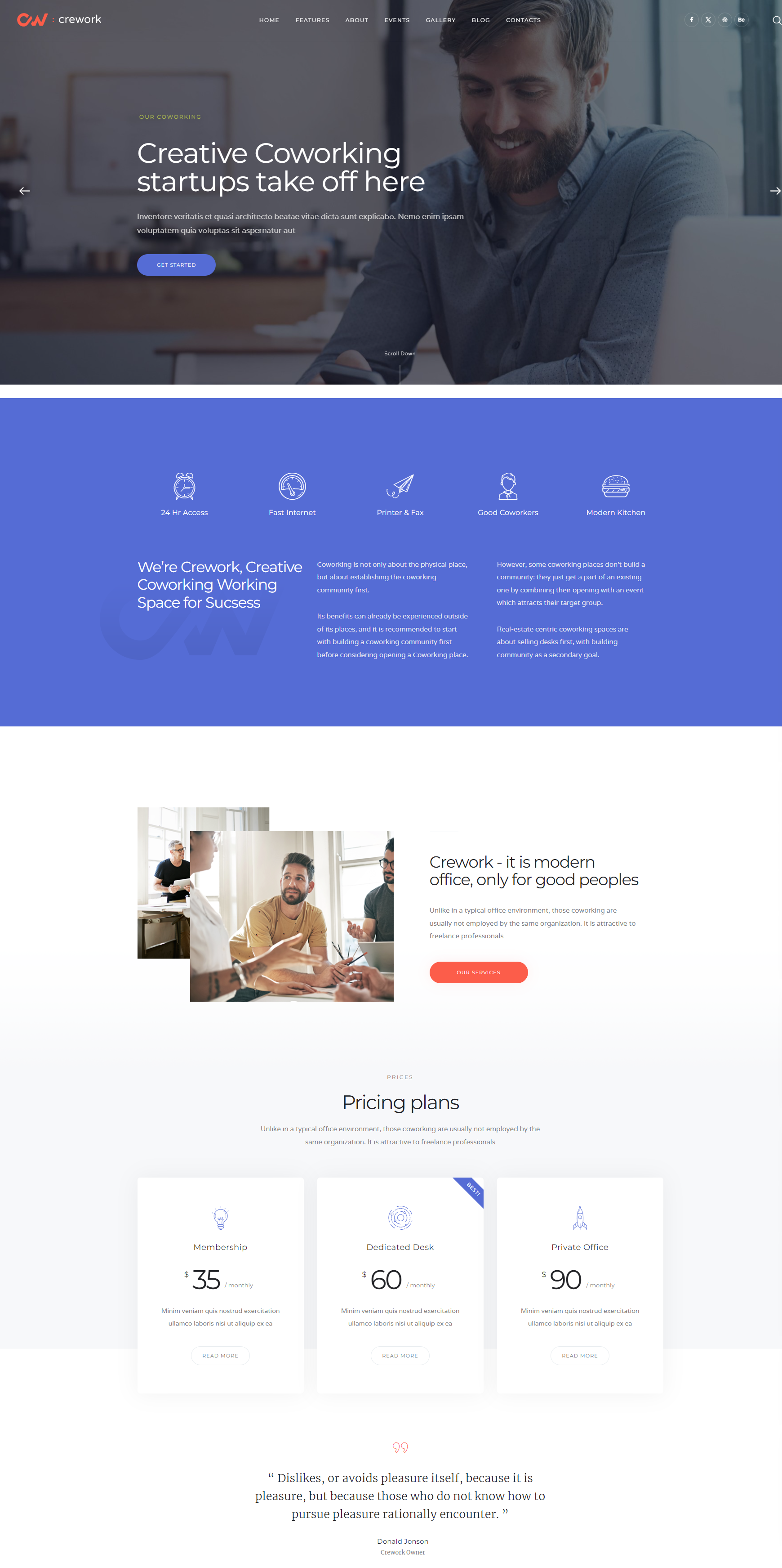 9 Best Coworking Space WordPress Themes (2025)