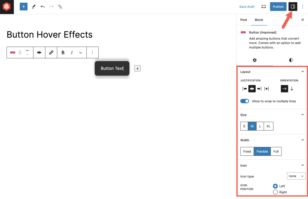 How to Add Hover Effects to Buttons in WordPress