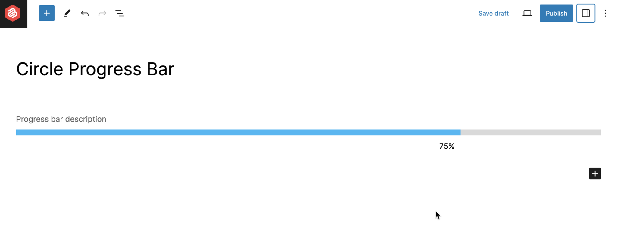 How To Add Circle Progress Bars In WordPress
