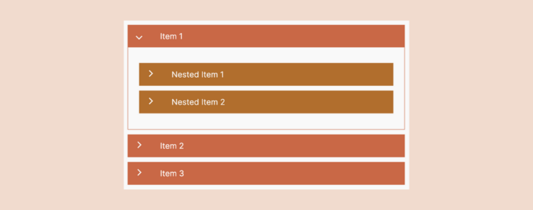 How To Create A Nested Accordion In Wordpress