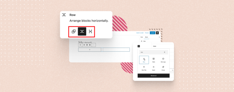 How to Use the Row Block in WordPress
